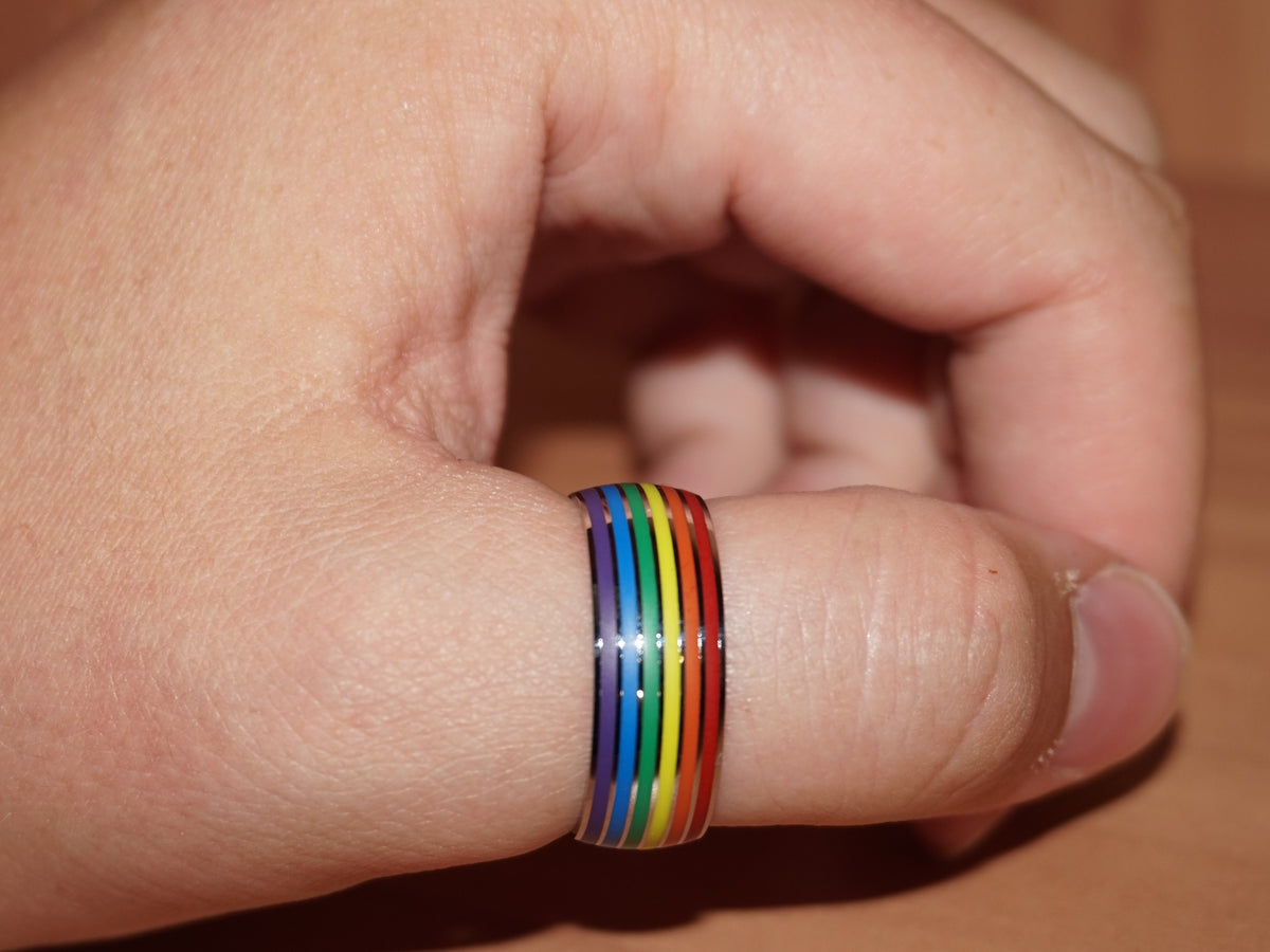 Rainbow pride ring – PridePoint