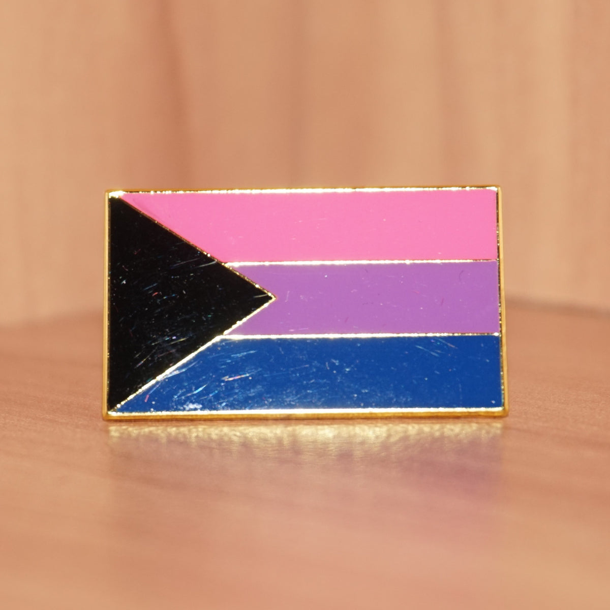 Bi Demi pride small enamel pin – PridePoint