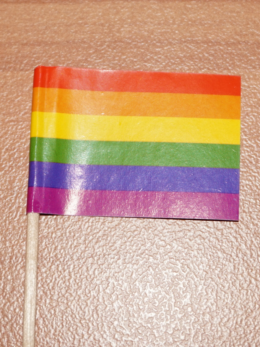 Rainbow pride toothpicks - Packs of 10 or 100 – PridePoint