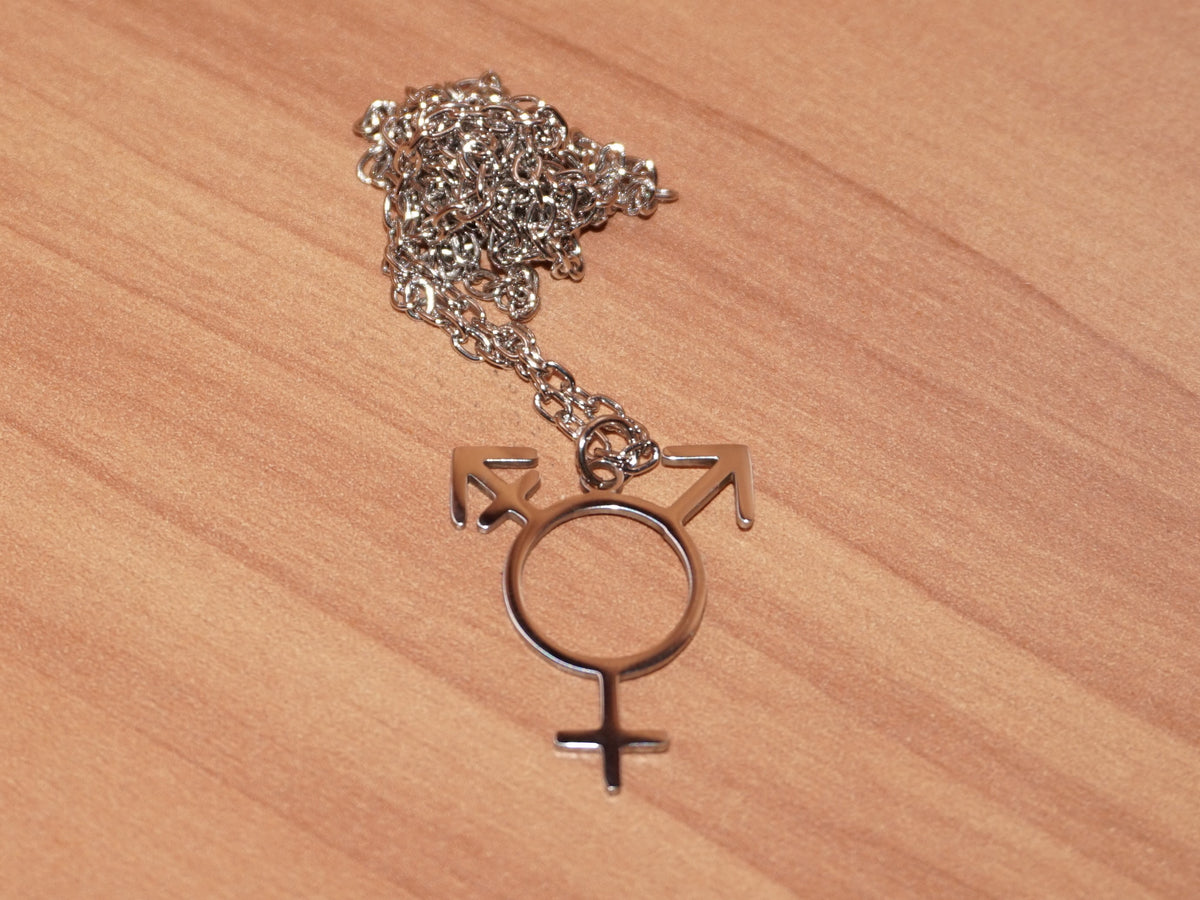 Trans pride necklace – PridePoint