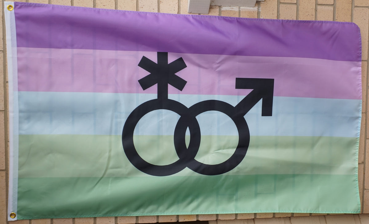 Toric with symbols pride flag 3' X 5' – PridePoint