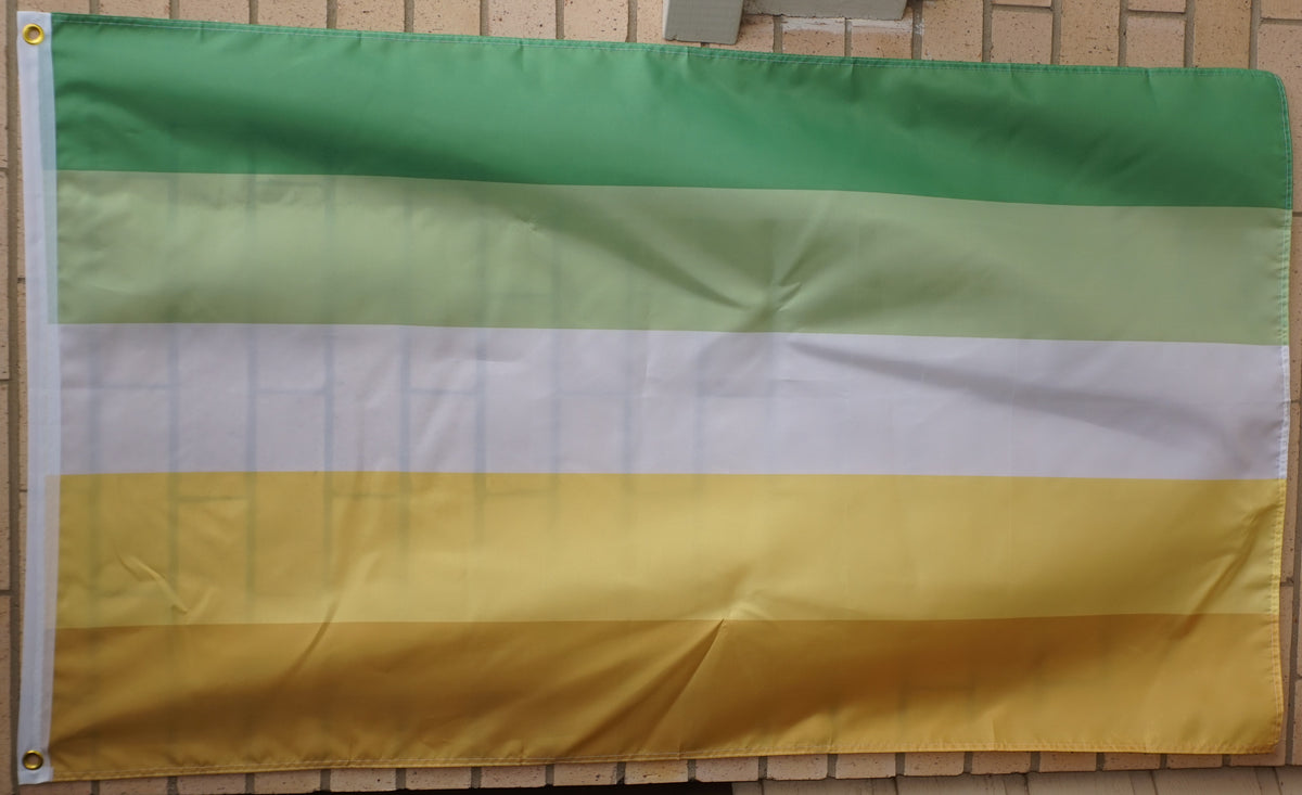 AlloAro Allosexual Aromantic pride flag 3' X 5' – PridePoint